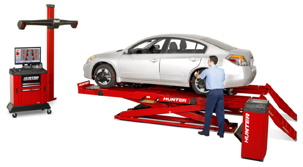 Hunter Hawkeye Elite Wheel Alignment Machine - George Stock & Company